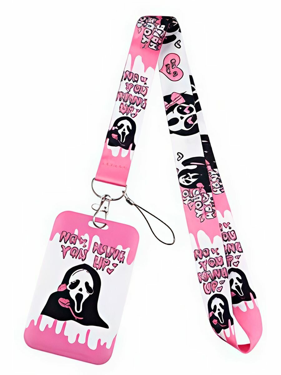 Бейдж для пропуска на шею Влюбленный из фильма ужасов Крик