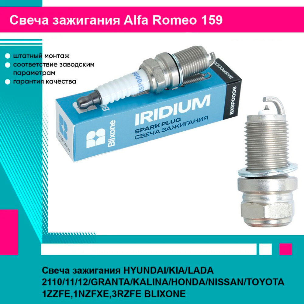 Свеча зажигания BLIXONE BXSP0006