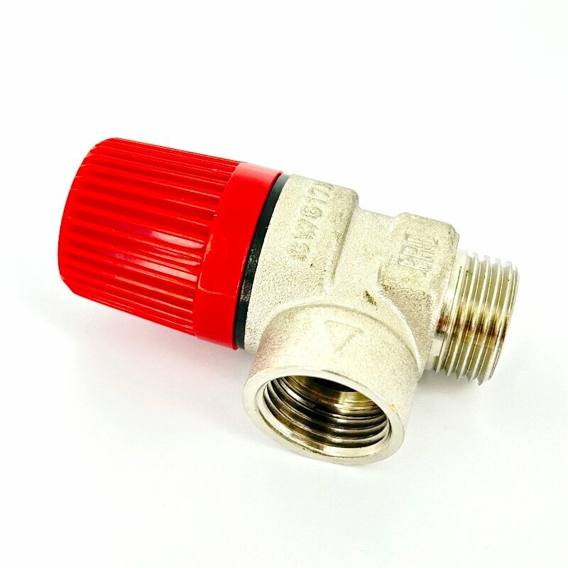 Клапан предохранительный HВ 1/2", 3 бар UNI-FITT никелированный