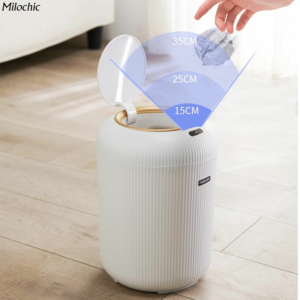 Мусорное ведро с крышкой, Интеллектуальный мусорный бак , автоматическое распознавание