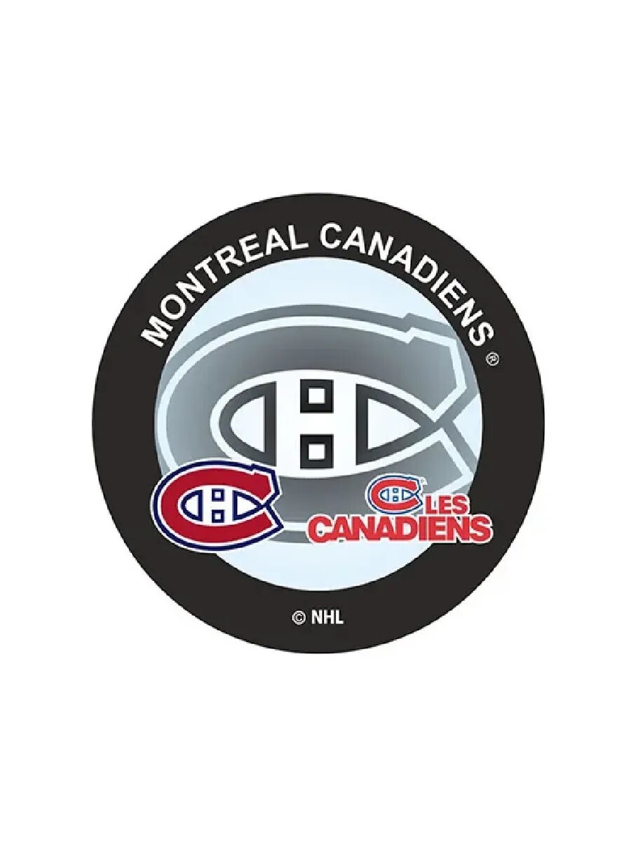 Шайба НХЛ три логотипа Монреаль 1-ст.