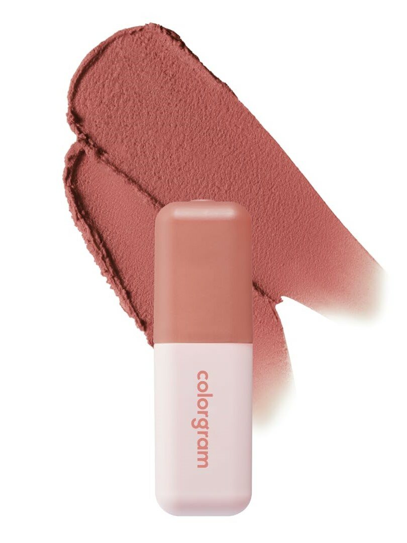 Colorgram Вельветовый тинт-мусс для губ и щёк № 01 Лососево-бежевый Nude Blur Tint 01 Salmon Beige 5 гр.