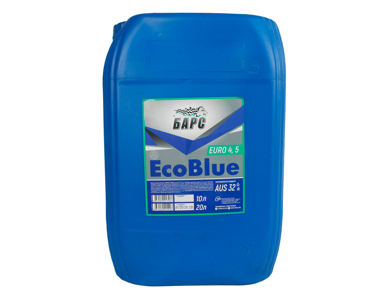 Жидкость адсорбирующая барс ECOBLUE SCR 20л