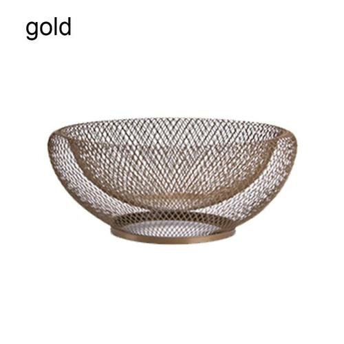 Скандинавские металлические корзины фрукты овощи тарелки для хранения конфеты закуски яичные тарелки организаторы контейнеры столы декоративные кухонные принадлежности сумки и корзины
