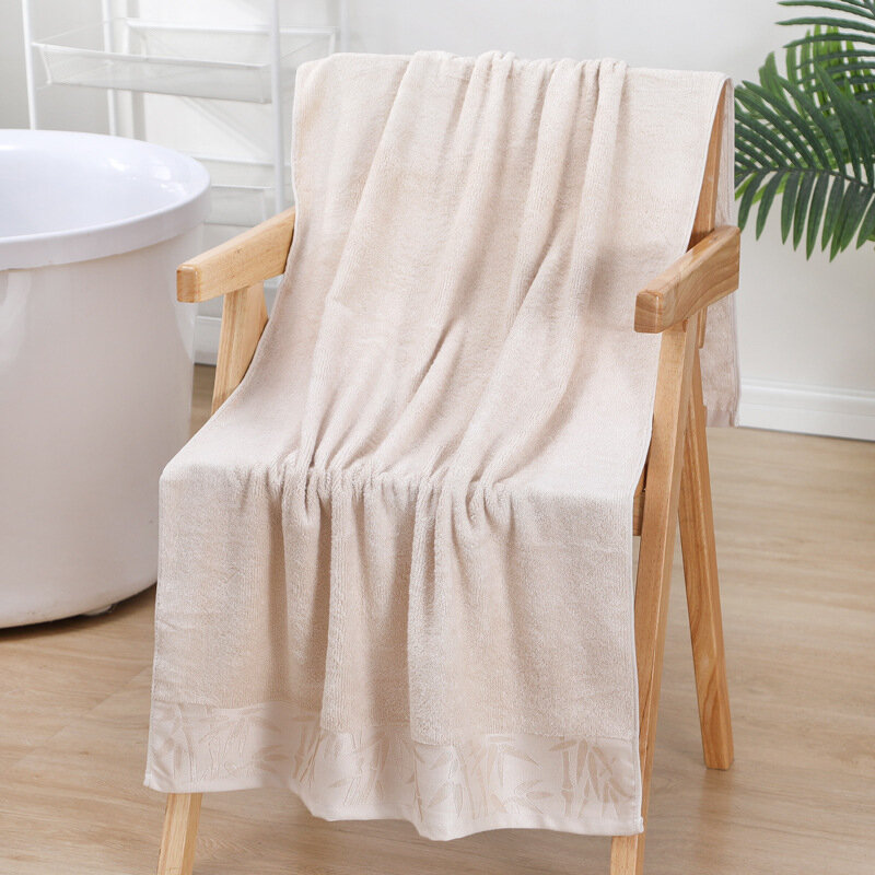 Полотенце YIDUO, бамбуковое, впитывающее, 70x140 см, цвет хаки