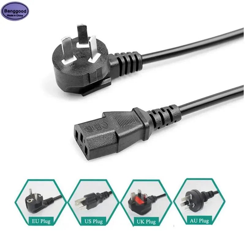 Кабель питания для компьютера 1,5 м для ПК