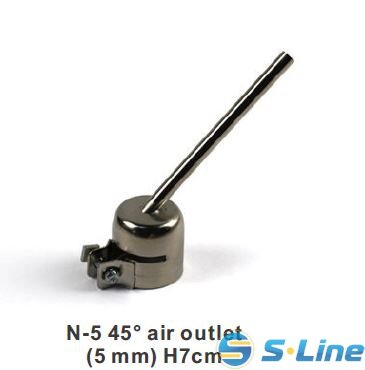N-5-B 45 гр. D-5mm H 7cm насадка к термофену паяльной станции YIHUA