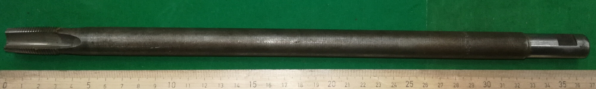 Метчик Гаечный М 20х1,5 хвостовик с лысками 360мм