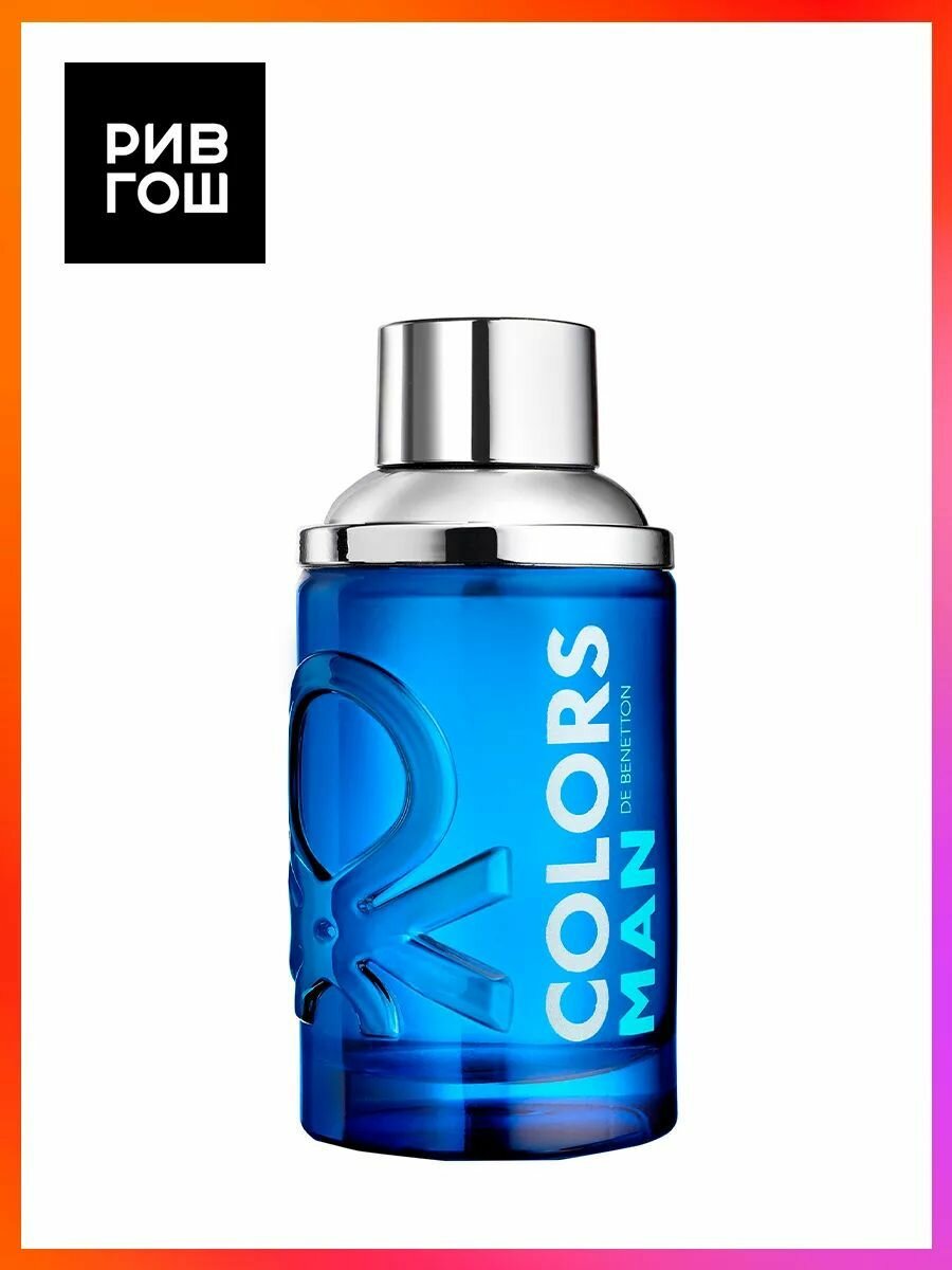 UNITED COLORS OF BENETTON Colors Man Blue Туалетная вода муж, 100 мл