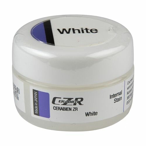 Стоматологический материал Noritake CZR. Масса керамическая для металлокерамики Норитаки. Внутренний краситель White (3 гр)