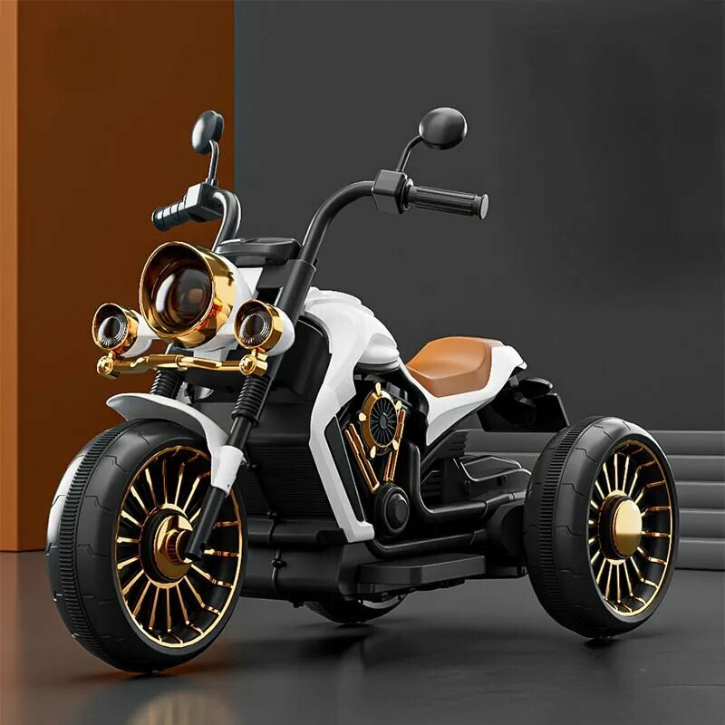 Детские электромобили, трехколесные мотоциклы, перезаряжаемые детские игрушки для мальчиков и девочек