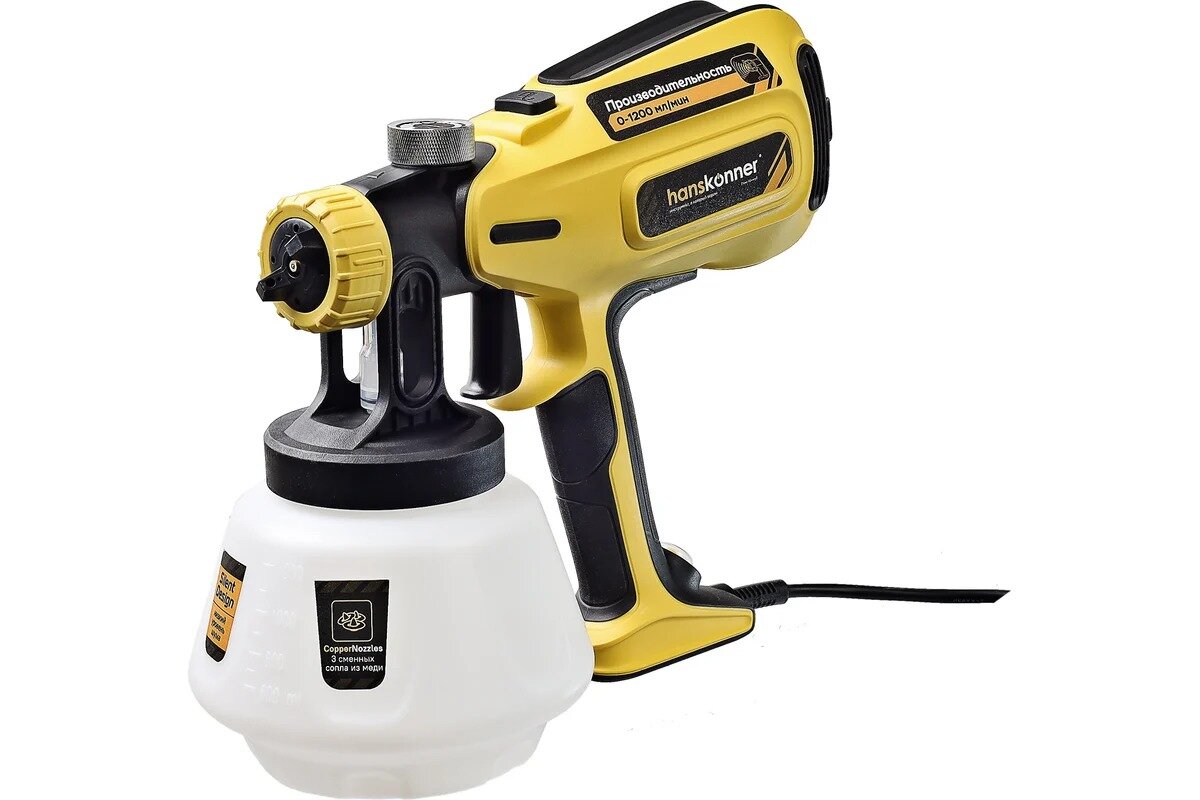 Краскопульт электрический Hanskonner HSG9680