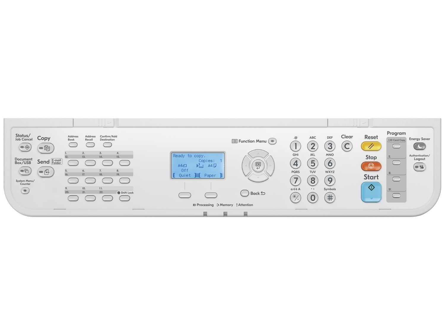 МФУ лазерный Kyocera Ecosys MA4500x (110C133NL0) A4 Duplex белый