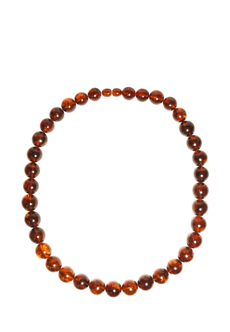 Бусы, янтарь