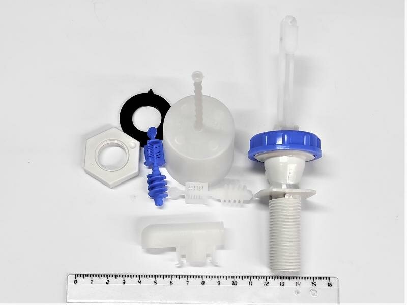 Боковой Клапан 1\2" налива бачка унитаза DEVON&DEVON IBGALALTA