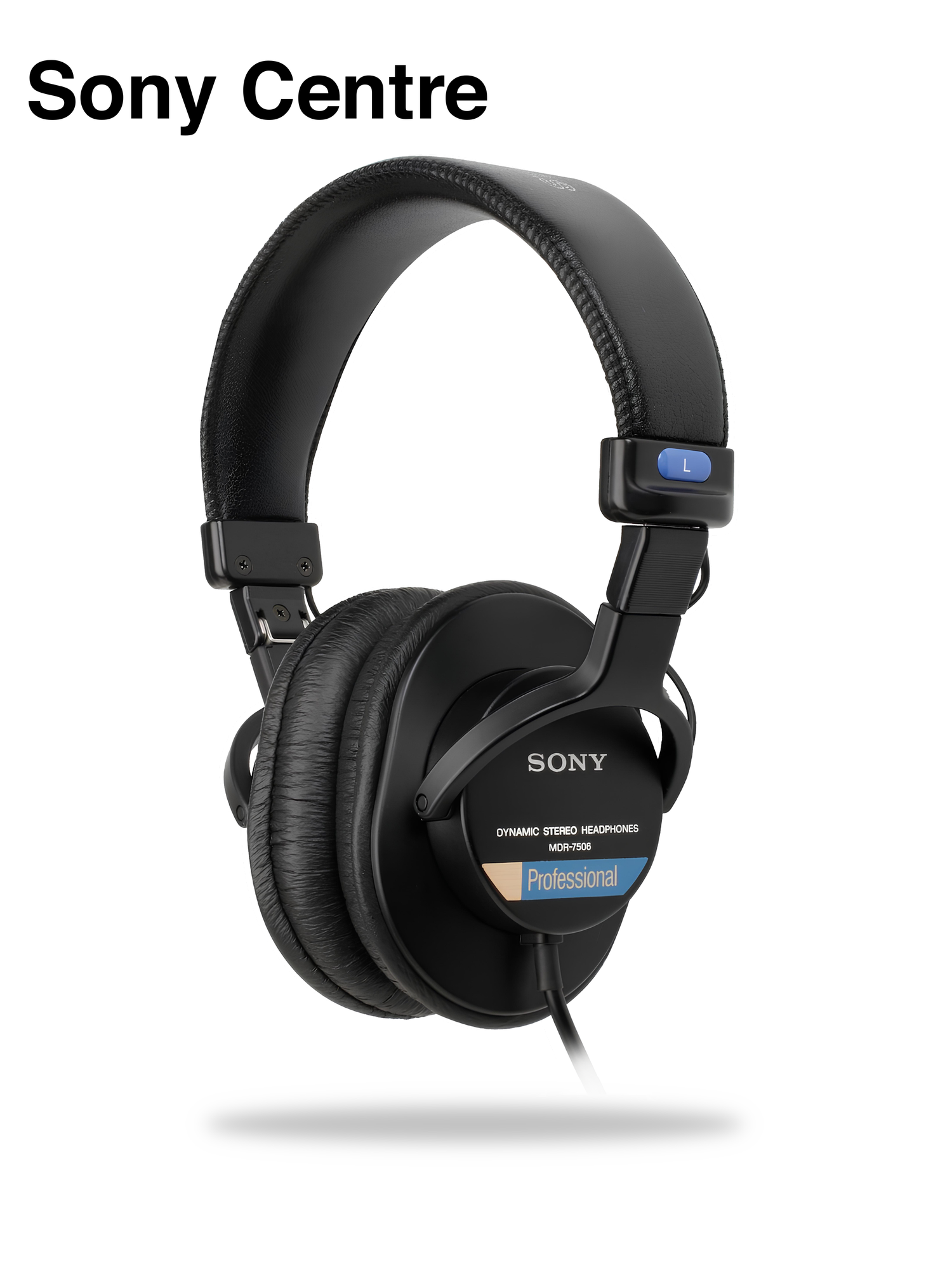 MDR-7506 студийные наушники Sony черные. Товар уцененный