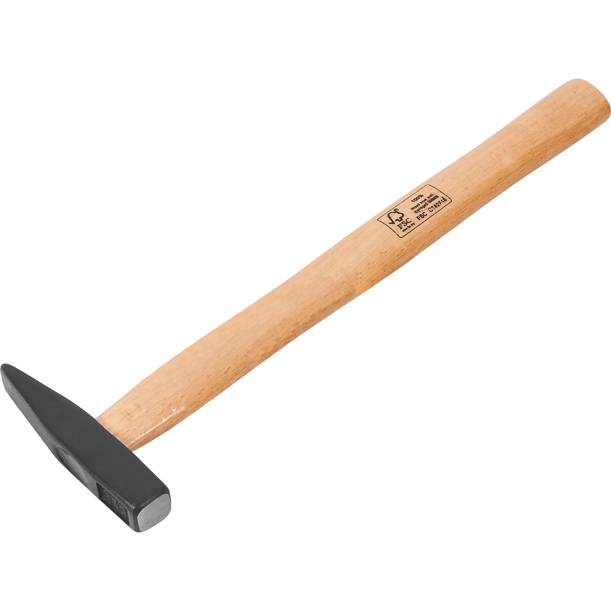 Спец 4068 слесарный молоток с деревянной рукояткой вес 100 г для столярных работ