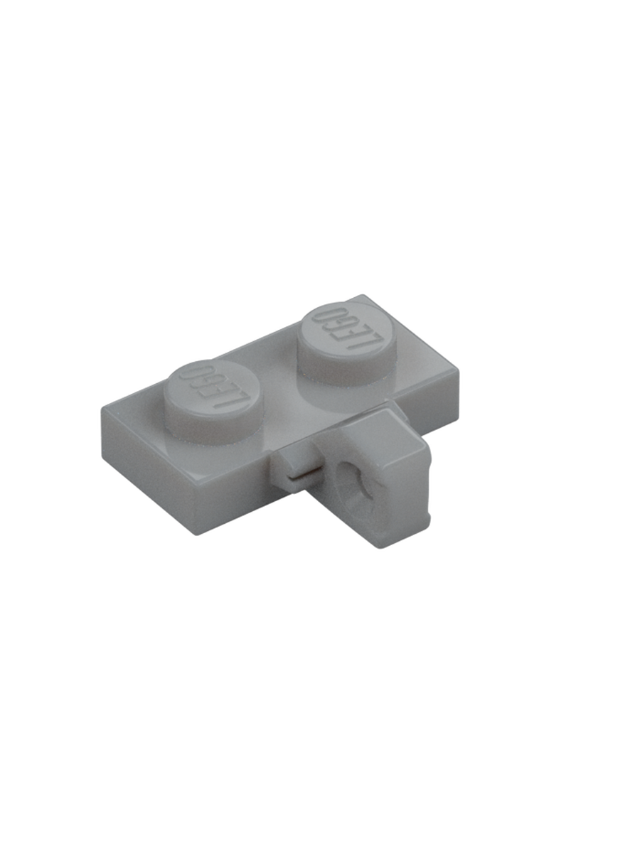 Деталь Lego Hinge Plate 1 x 2 Locking with 1 Finger on Side without Bottom Groove (44567b)