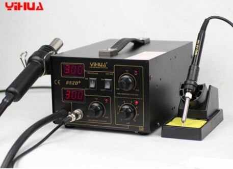 Паяльная станция-фен YH-852D+PUMP