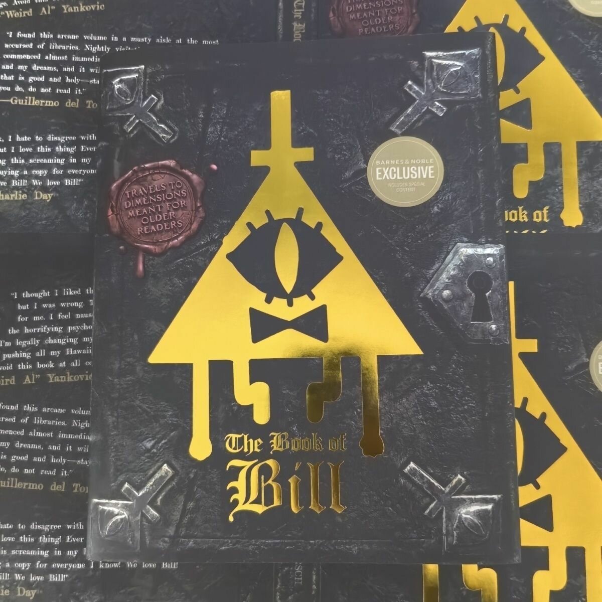 The Book of Bill Alex Hirsch Gravity Falls-Версия в твердом переплёте