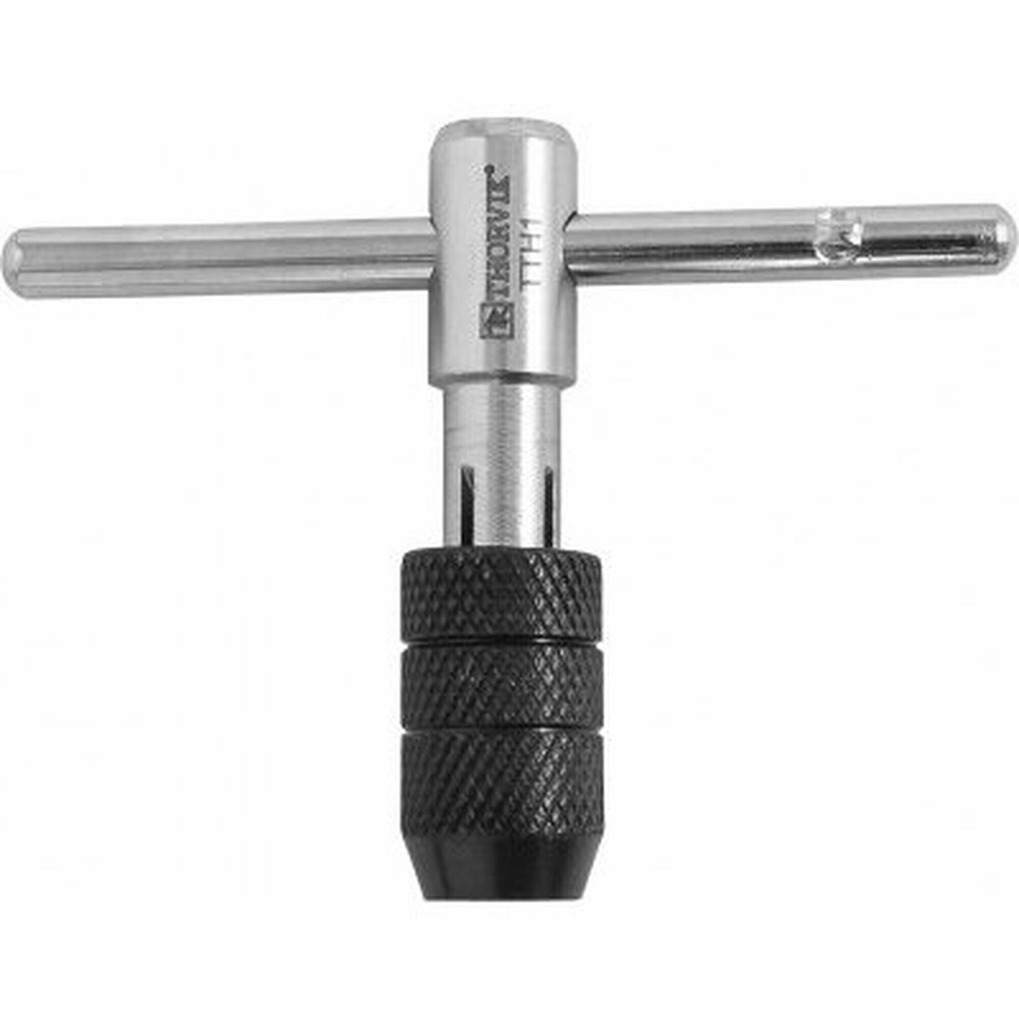 Вороток-держатель Т-образный с быстрозажимным патроном для метчиков ручных M6-12 Thorvik