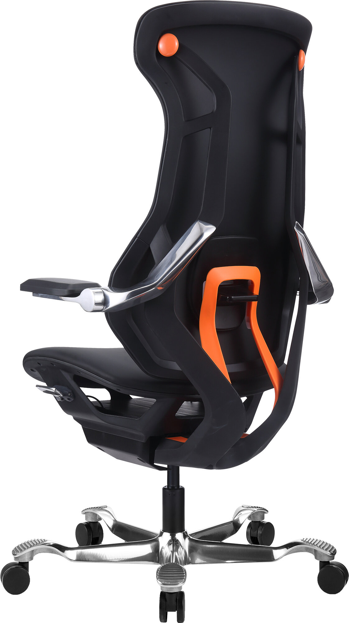 Кресло Everprof Atom Black Экокожа Черный