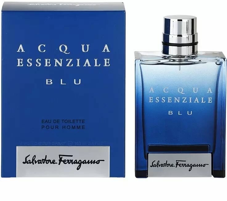 Salvatore ferragamo acqua essenziale blu Туалетная вода для мужчин 100 мл