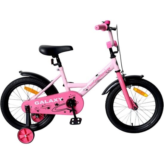 Детский велосипед Nameless 14" GALAXY, Розовый (2025) маркировка