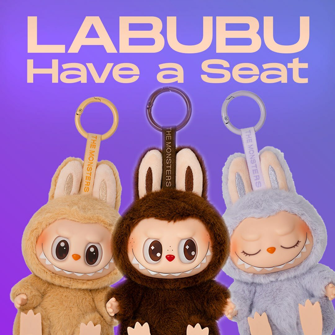 Оригинал POP MART Игрушка-сюрприз Labubu The Monsters Have a Seat Series - Pop Mart Original
