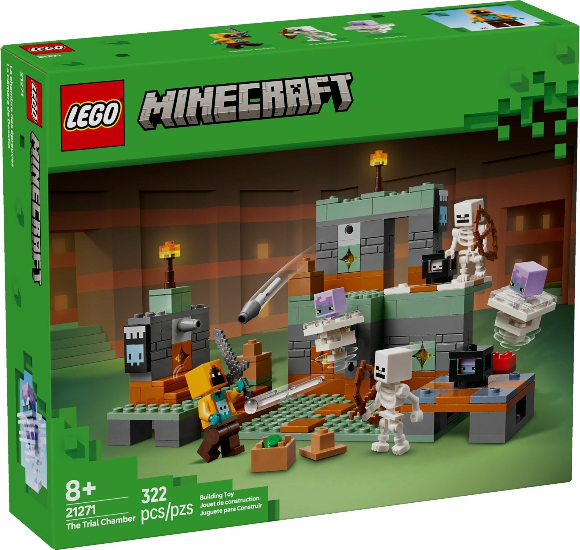 Конструктор LEGO Minecraft 21271 Судебная камера