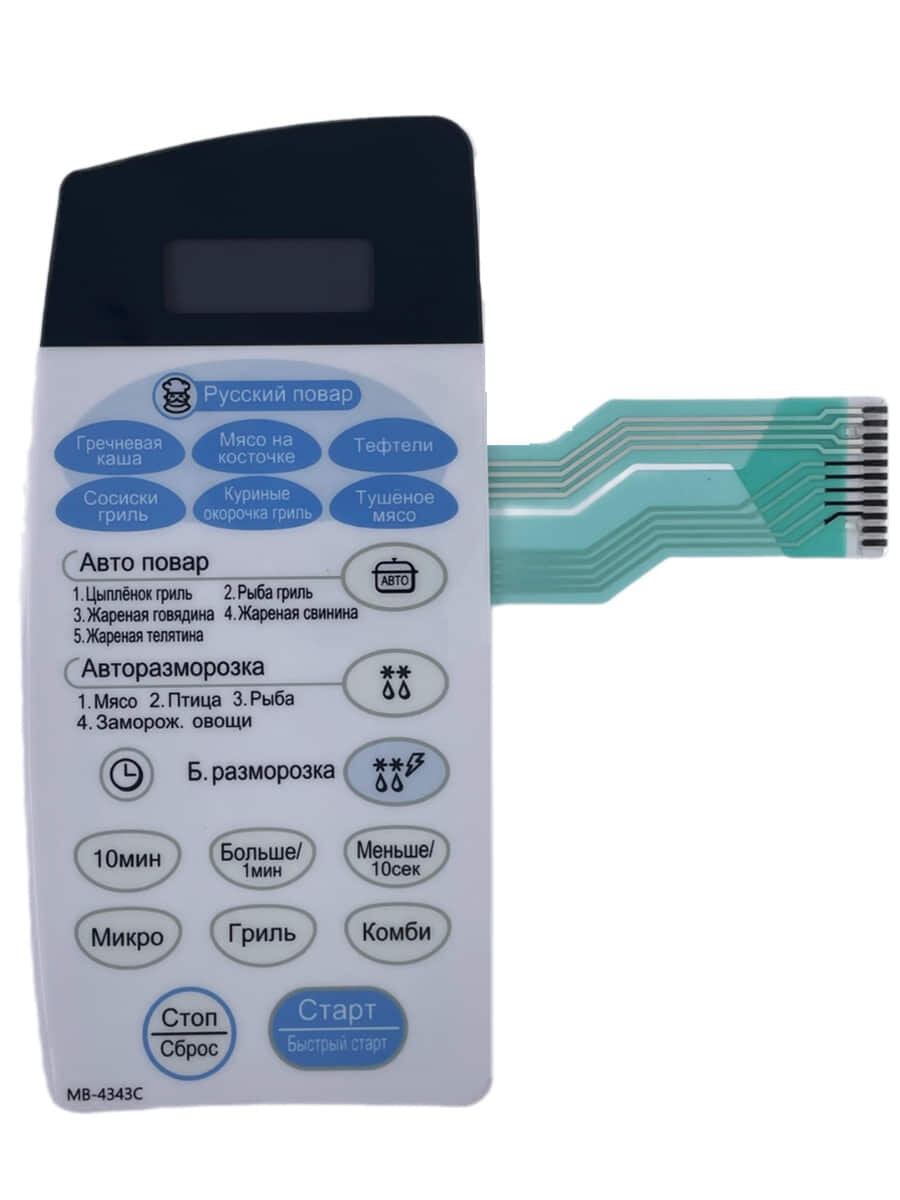 LG 3506W1A415C (3506W1A415C) Сенсорная панель управления СВЧ печи MB-4343C, MH-6343C