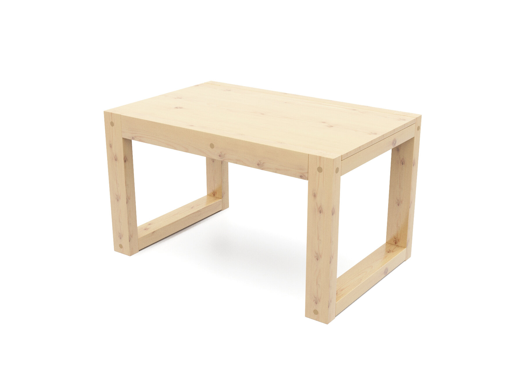 Столик садовый Arsko Амбер, массив дерева, сосна, 80x50x45 см