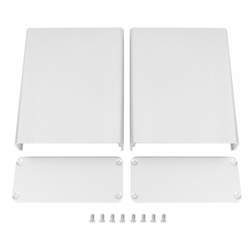 Корпус 38x88x110 мм, электронная печатная плата DIY, защитная коробка для проекта, алюминиевый охлаждающий корпус