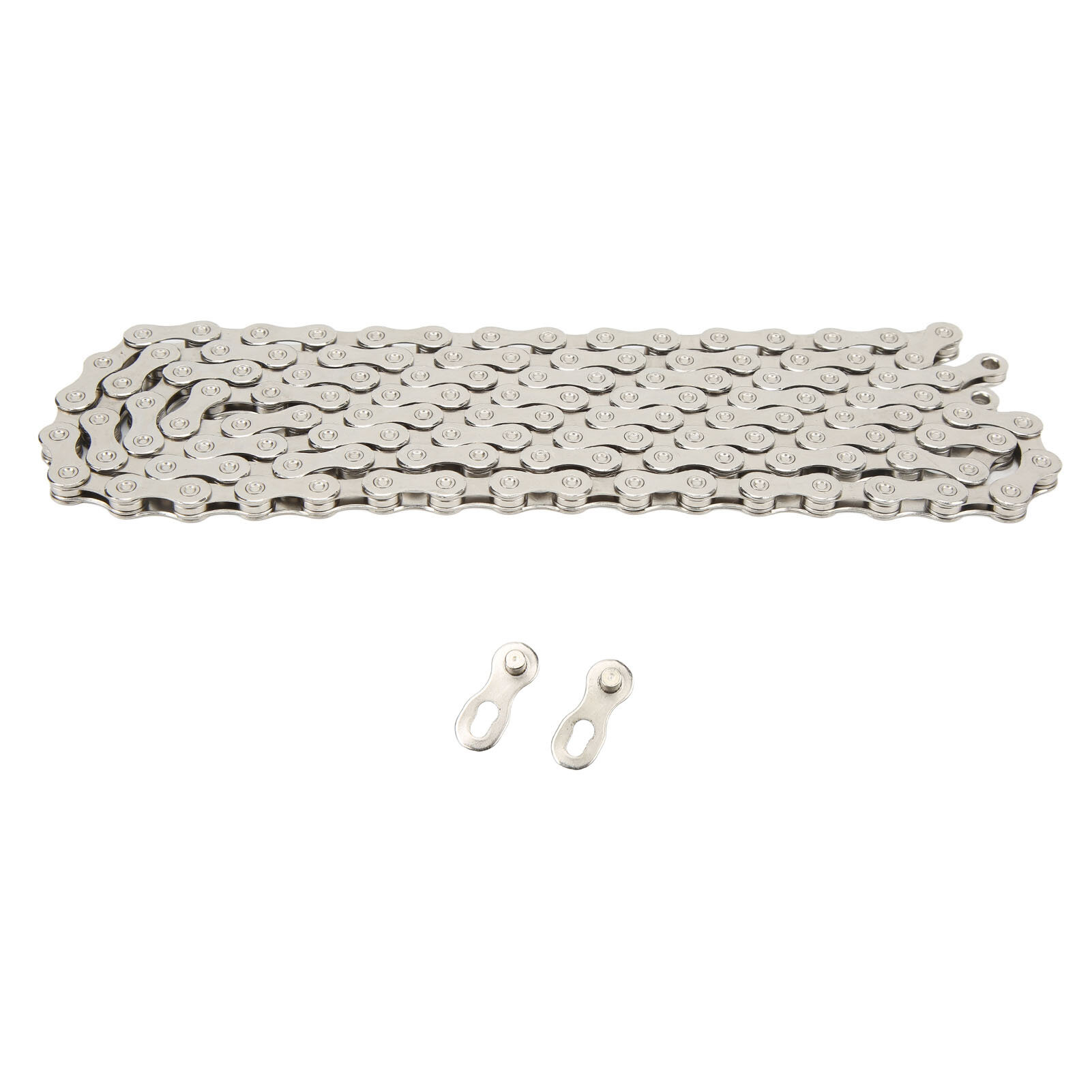 Цепь велосипедная, 12 скоростей, 126 звеньев, стальная, высокой жесткости и гибкости, для замены, подходит для шоссейных и горных велосипедов.