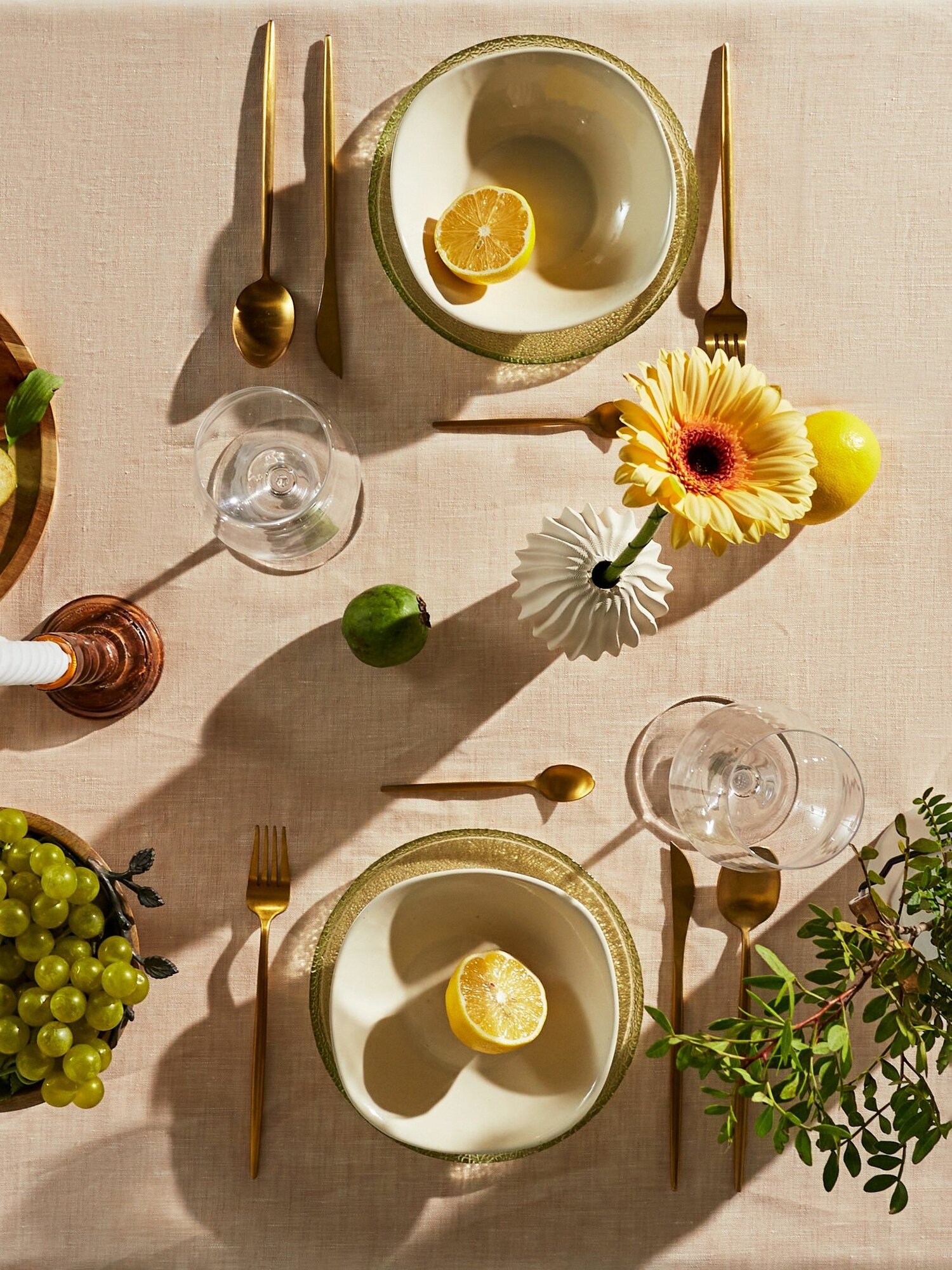 Скатерть на стол Этель Magnifica, 110х140 см, лен, льняная, тканевая