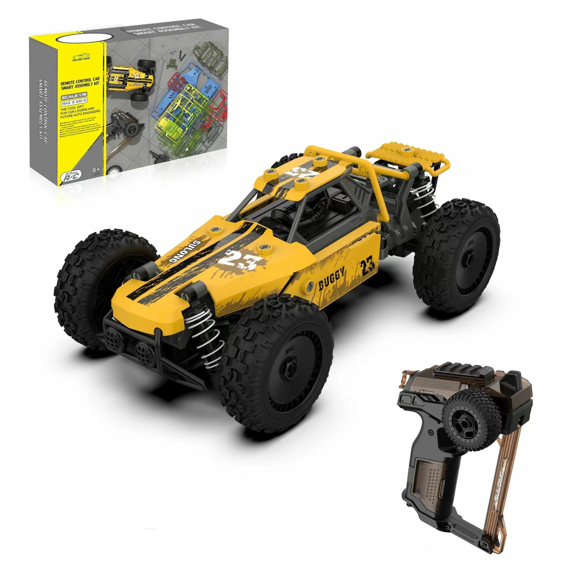 2.4GHZ RC машина, способная преодолевать любую местность с высокой скоростью - лучший выбор для подарка