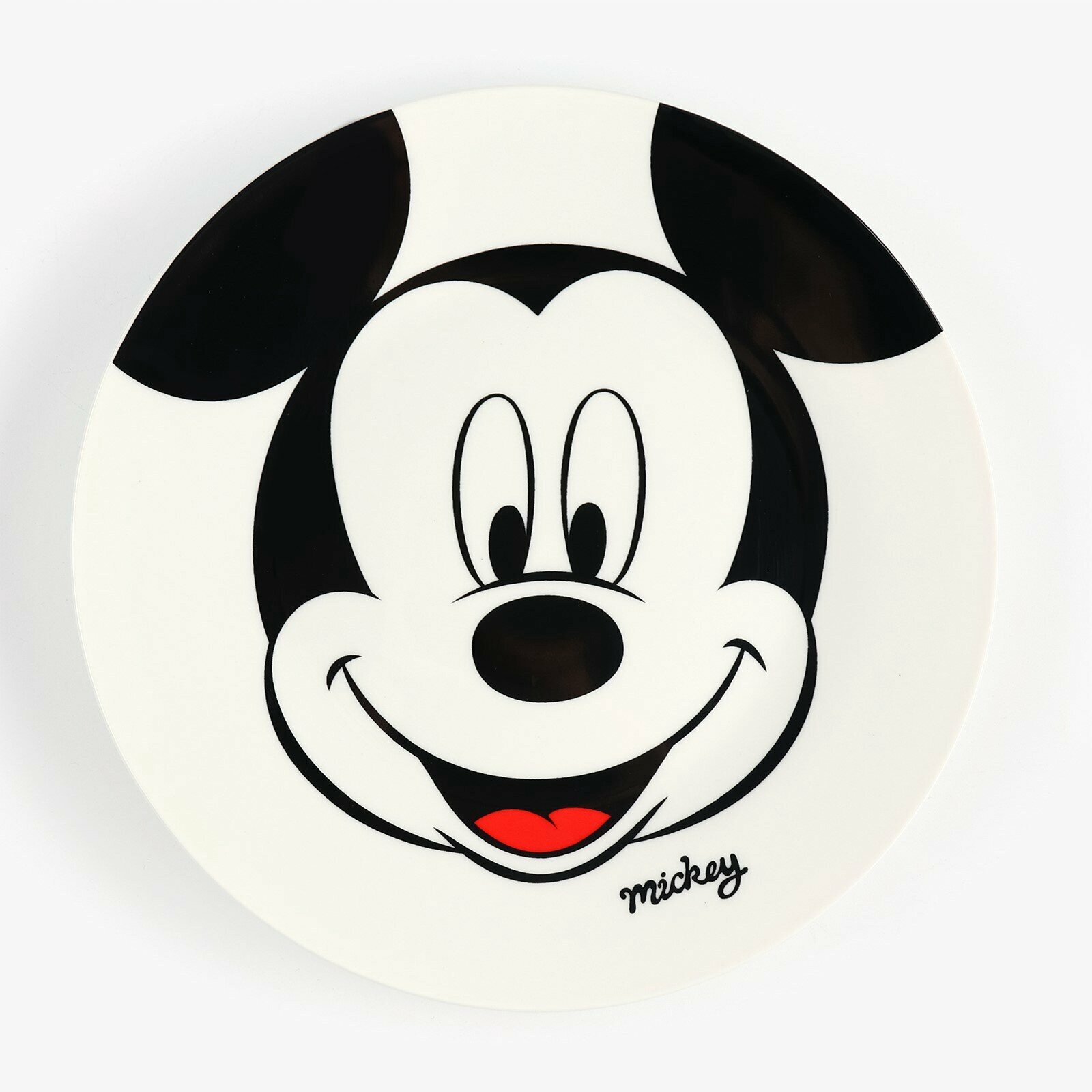 Тарелка плоская детская Микки Маус «Mickey», 20 см, керамика