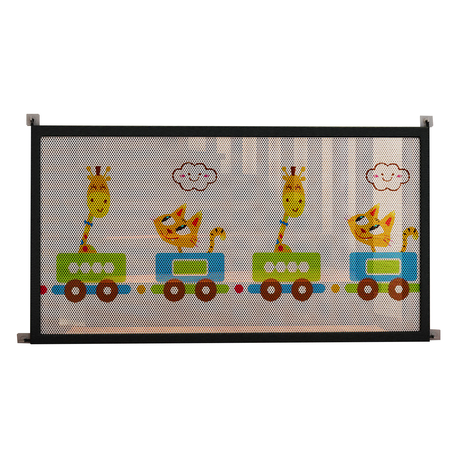 Для младенцев, детей, ворота для безопасности домашних животных, выдвижной барьер для защиты внутри помещений, регулируемая ширина, простая установка, плавное закрывание, прочный металлический каркас