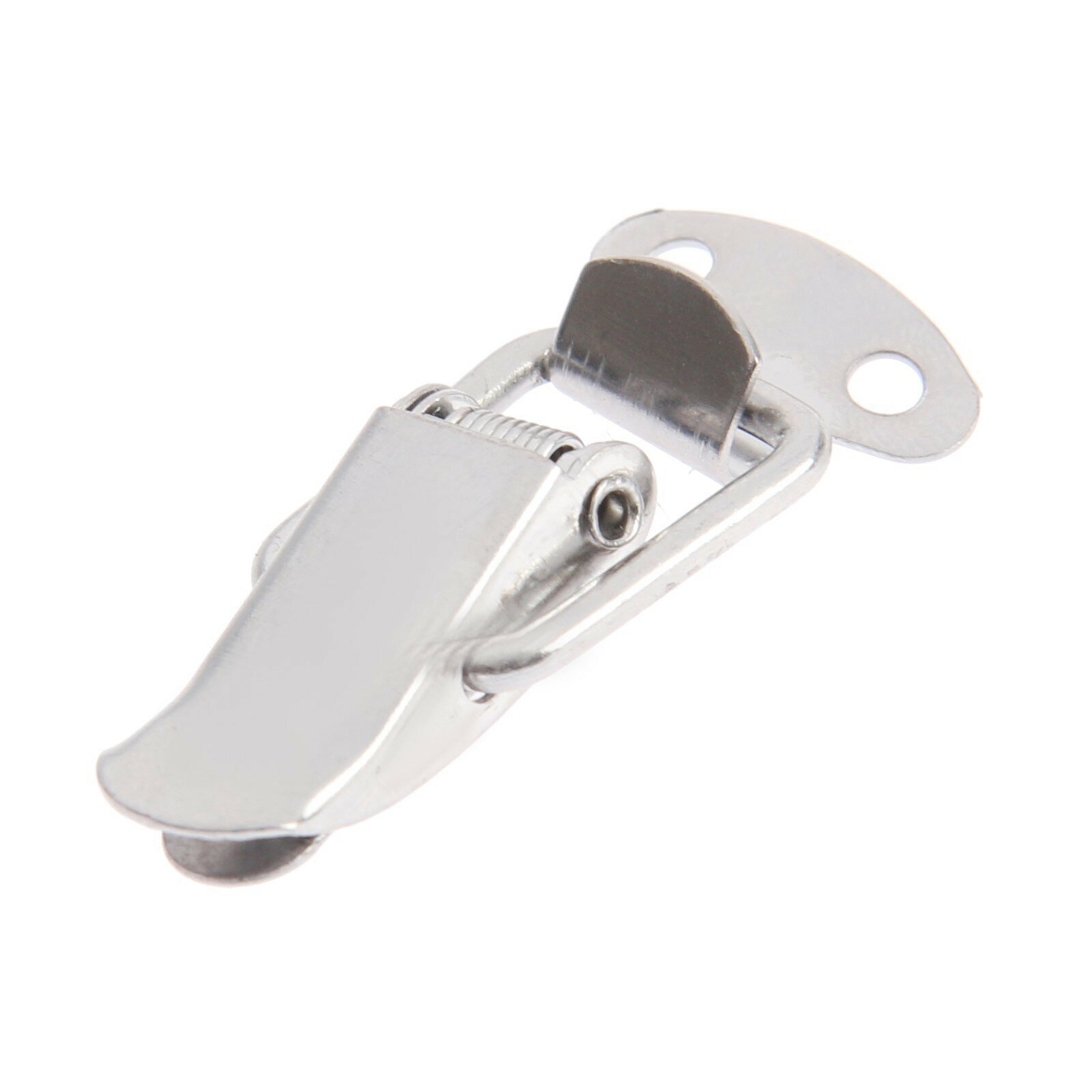 Замок-защелка на ящик тундра, 3 см, набор 4 штуки, металл, серебристый