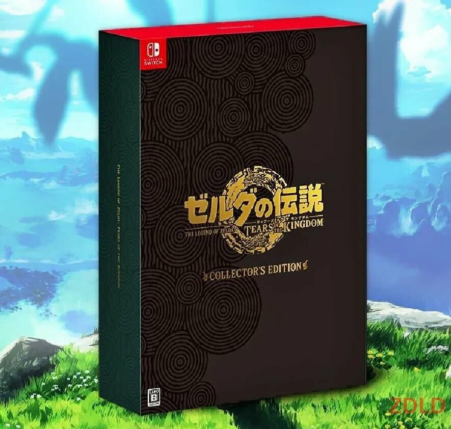 Игра The Legend of Zelda: Tears of the Kingdom Collector's Edition (Nintendo Switch, Японский)