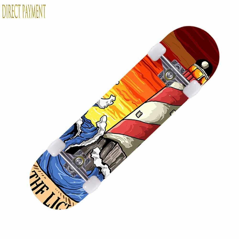 Скейтборд для начинающих и детей, трюковой