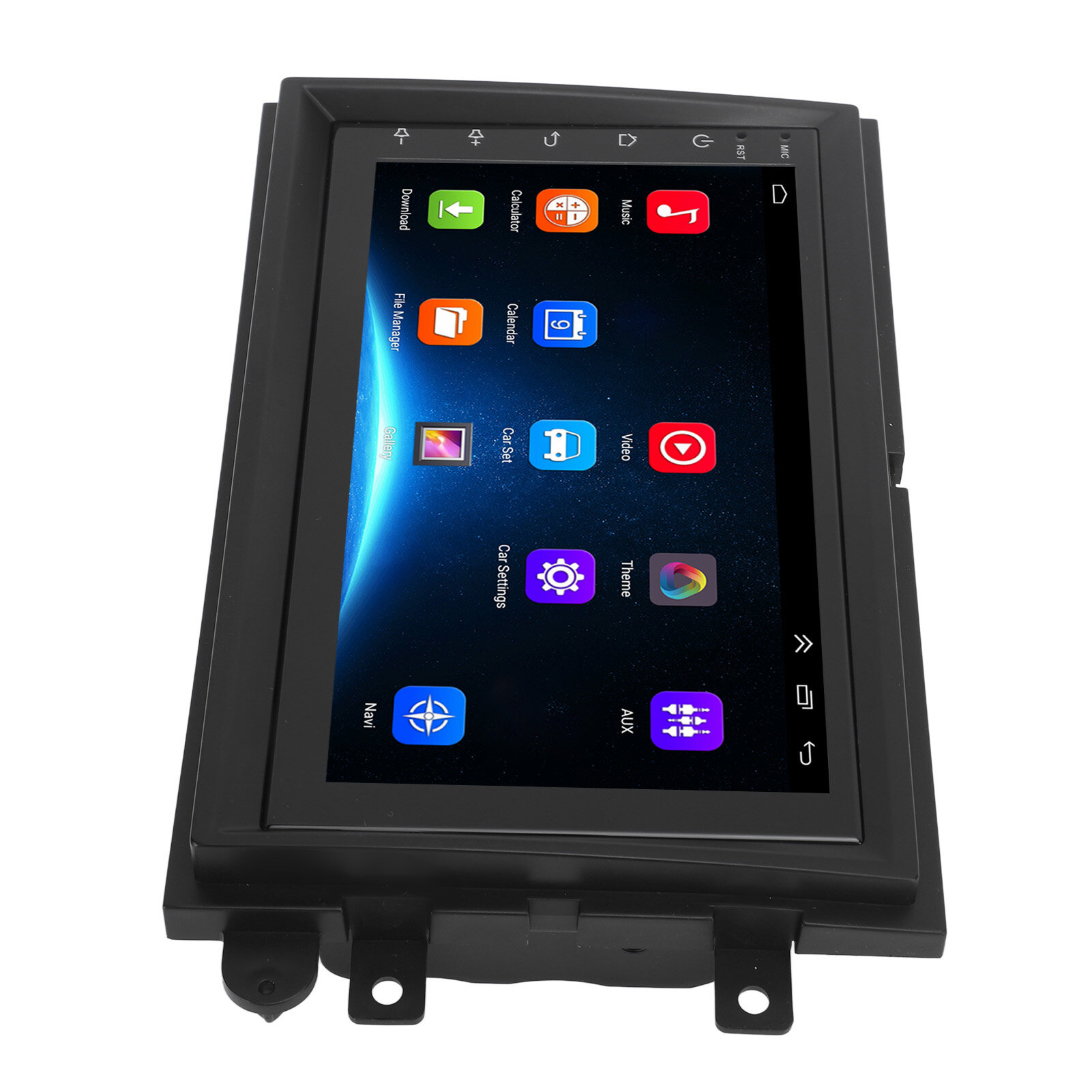 7-дюймовая автомобильная стереосистема для Android 12 с сенсорным экраном, GPS-навигацией, беспроводным Bluetooth-радио, мультимедийным плеером, замена для Ford 2G RAM+32G ROM+Carplay