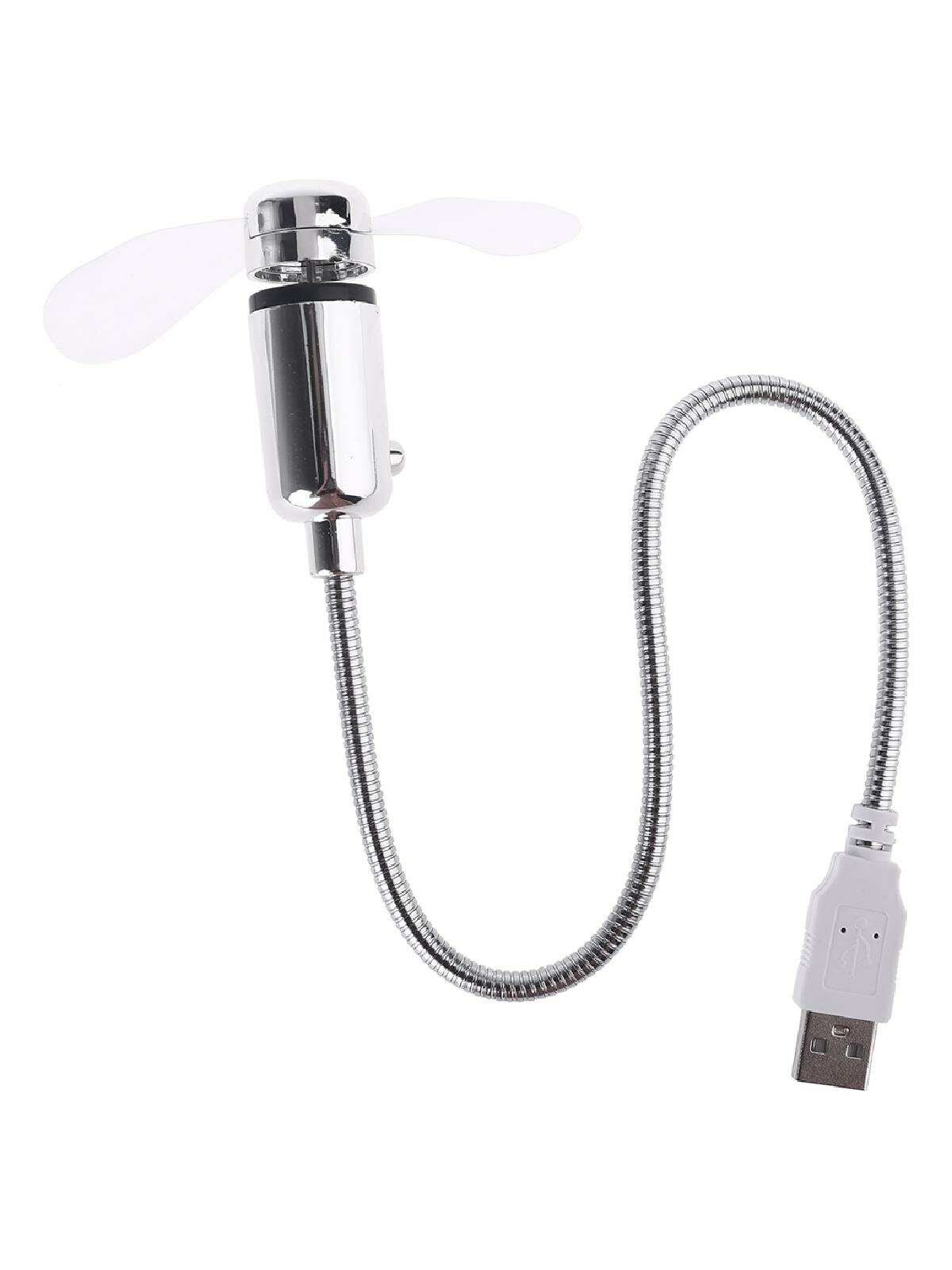 Energy Saving Flexible USB Cooling Fan With Switch For Notebook Laptop Computer