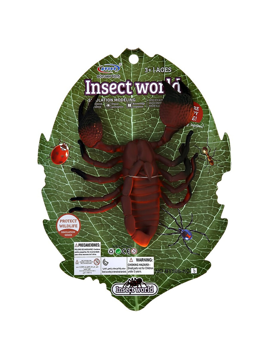 Игрушка LADY PINK SCOPION, ПВХ, коричневый, 1 фигурка, от 3 лет.