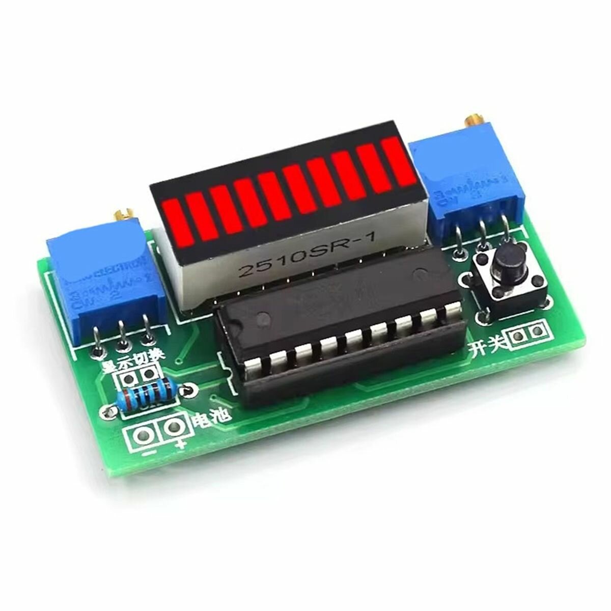 LM3914 10-Сегментный 3,7 В 12 Литиевый Индикатор Емкости Аккумулятора