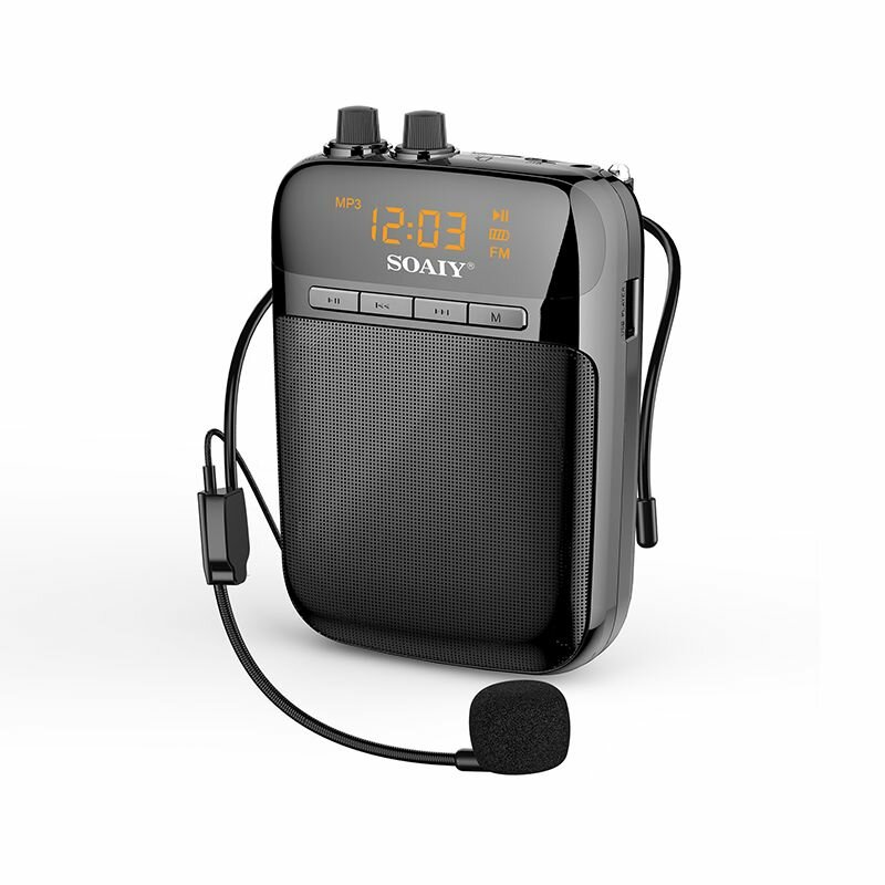 Портативный проводной мегафон SOAIY S318