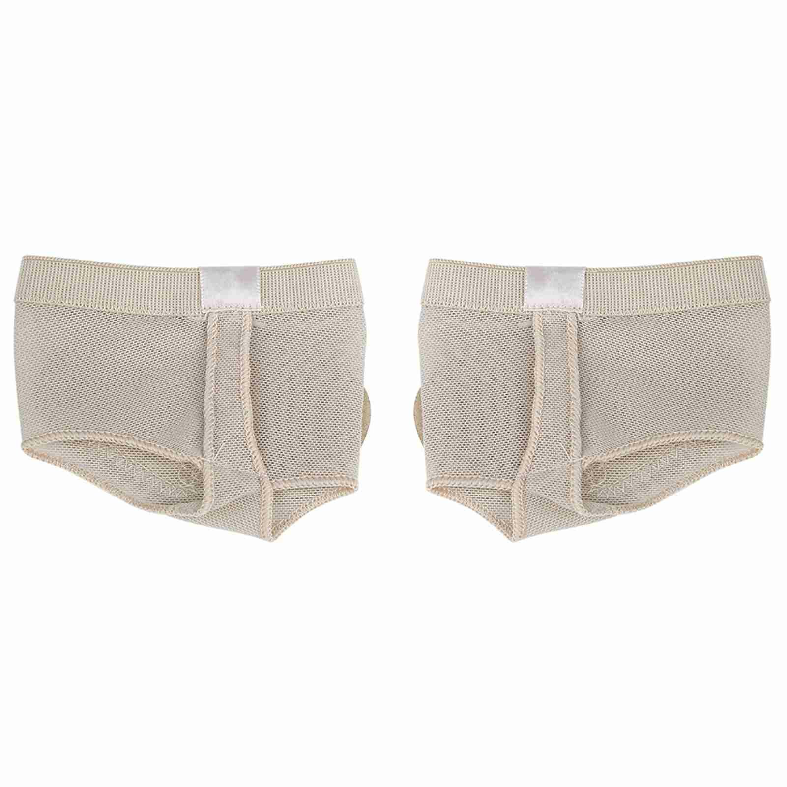 Jazz Ballet Dance Foot Thongs Pad Shoes Half Lyrical Fitness Accessory(Skin Color/XL)