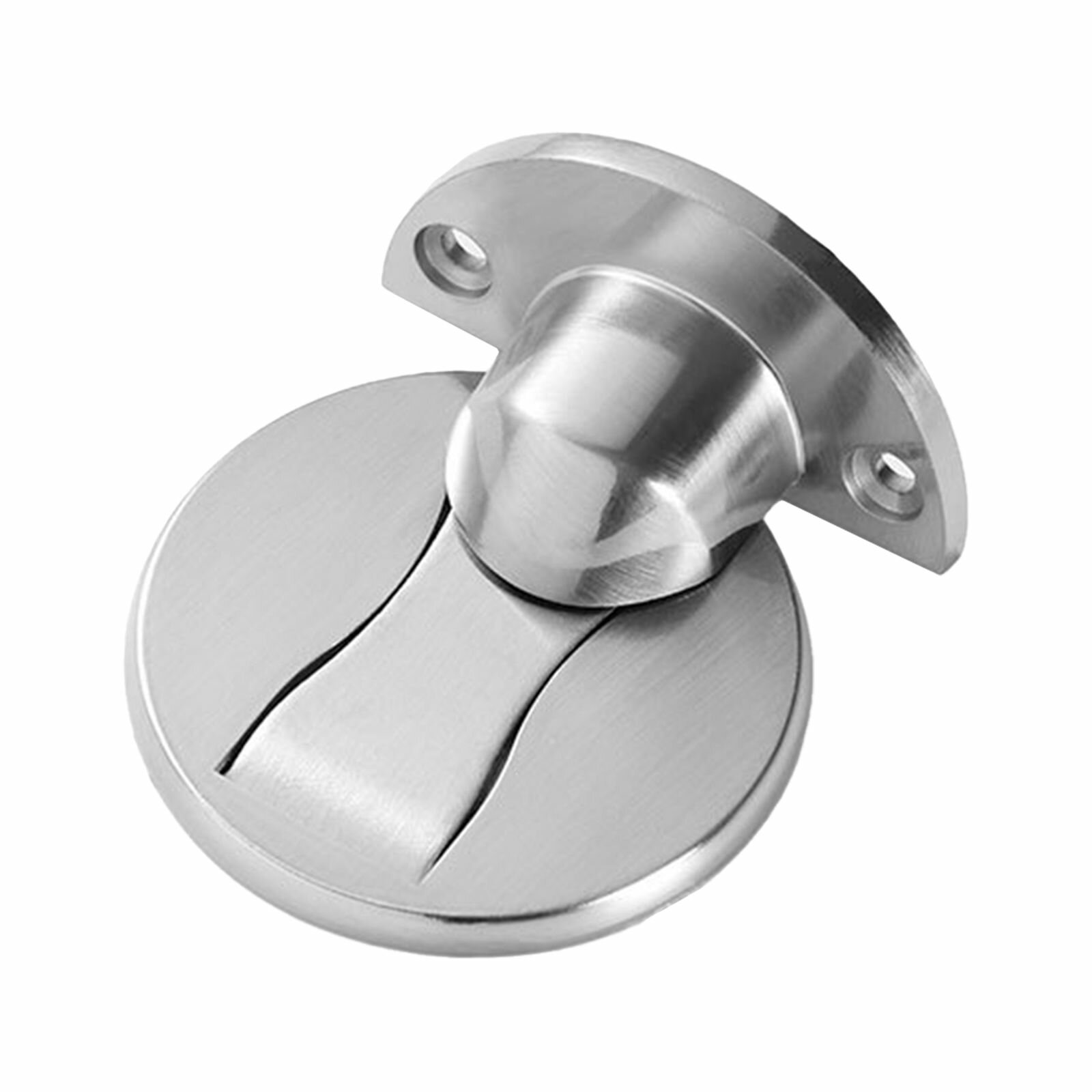 Ограничитель для двери скрытого монтажа напольный магнитный / стоппер, упор, ограничитель универсальный