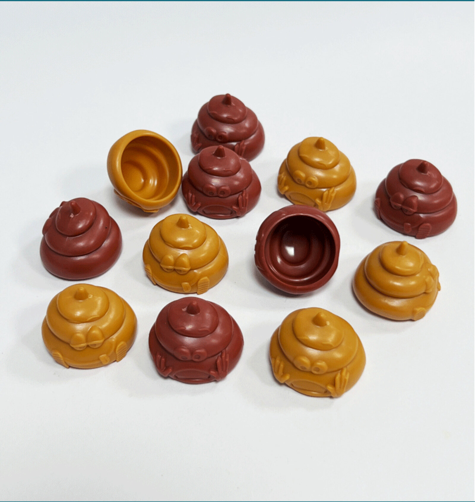 Извергающийся кал: интерактивная настольная игра с туалетом