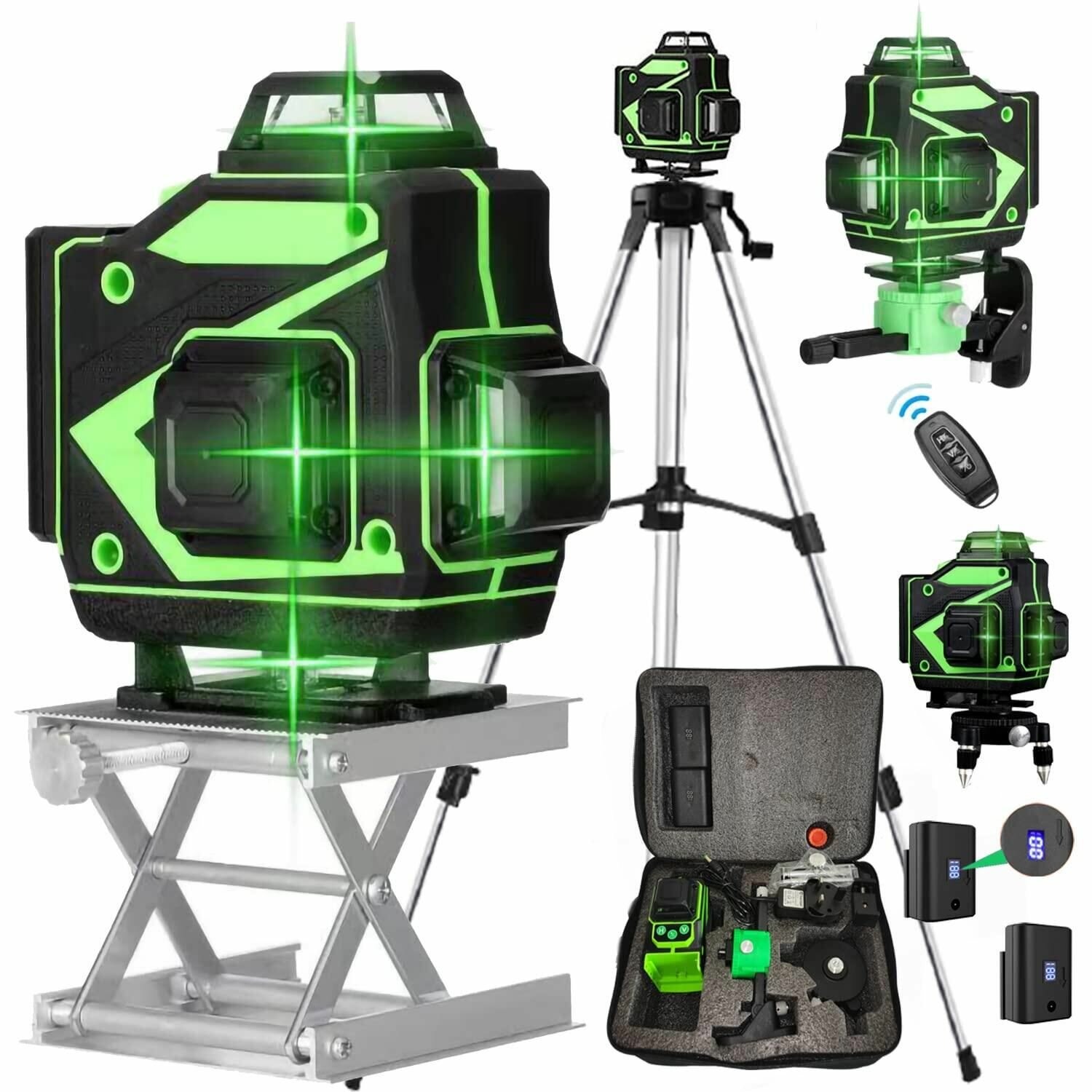 Четырехмерный лазерный линейный лазерный уровень